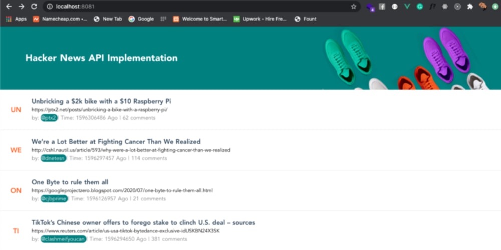 How To Implement An Api Using Vuejs And Axios Dev Community