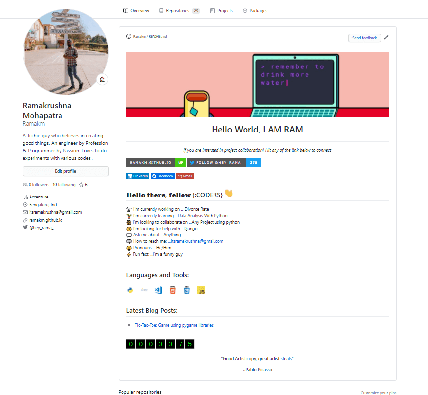 Add README to Github Profile - DEV Community Add README to Github Profile - DEV Community