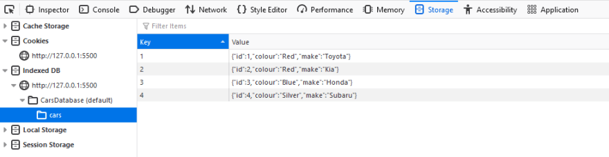 How To Use Indexeddb To Store Local Data For Your Web App Dev Community