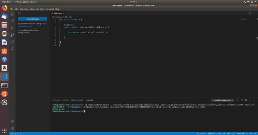 Writing and compiling java programs ubuntu - ascsestand