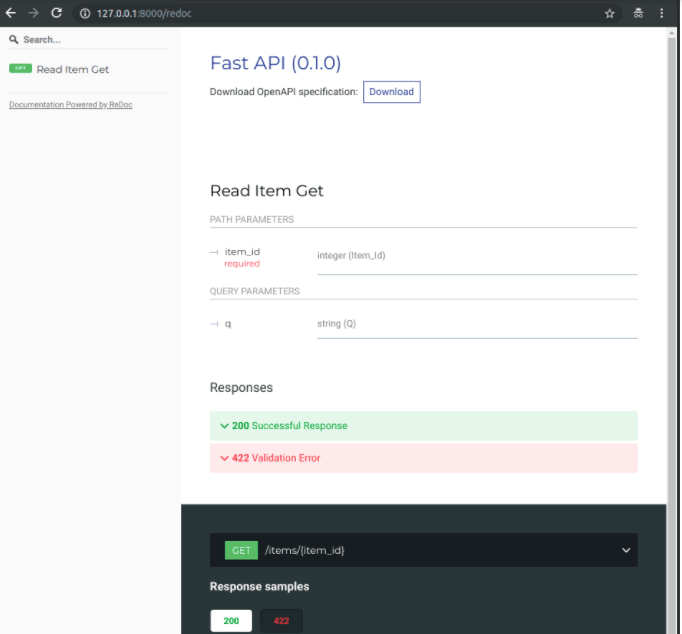 GETTING STARTED WITH FASTAPI AND DOCKER. - DEV Community GETTING STARTED WITH FASTAPI AND DOCKER. - DEV Community