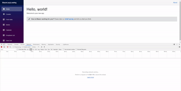 Lazy Loading Syncfusion Blazor Assemblies In A Blazor Webassembly Application Dev Community