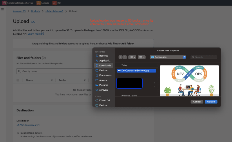 Automating S3 File Upload Email Notifications with AWS Lambda and SNS ... Automating S3 File Upload Email Notifications with AWS Lambda and SNS ...