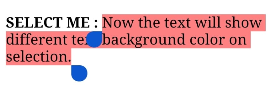 Text Selection Css Effects Color Background Shadow Prevent