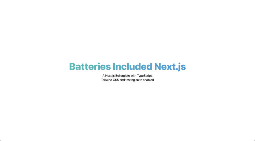 Setting Up A Next Js Application With Typescript Jit Tailwind Css And