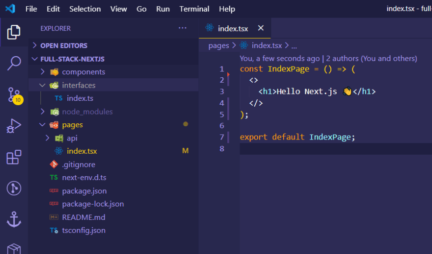 Fullstack Nextjs With Typescript Graphql Dev Community