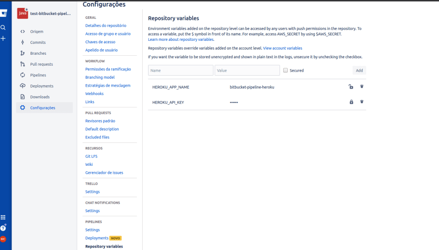 Bitbucket Pipeline How To Deploy A Docker Image To Heroku Using Springboot Dev Community