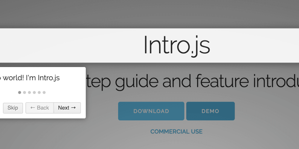 Show Users How To Use Your App With A Step By Step Guide With Introjs In Angular Dev Community