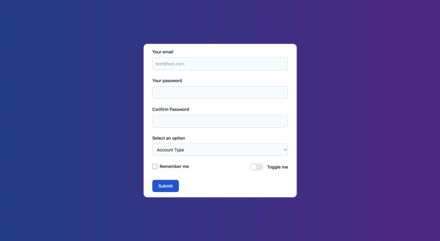 Form Validation A Breeze With Yup And React Hook Form Dev Community