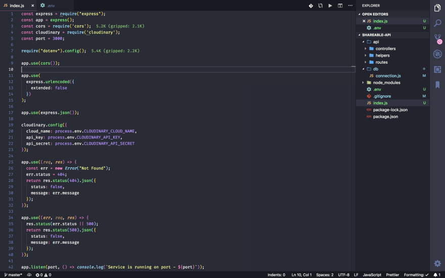 Building A File Sharing App With Nodejs Vuejs Cloudinary And Mysql Part 3 Dev Community