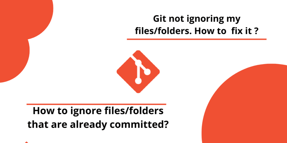 My Gitignore Doesnt Work Git Not Ignoring My Filesfolders How To