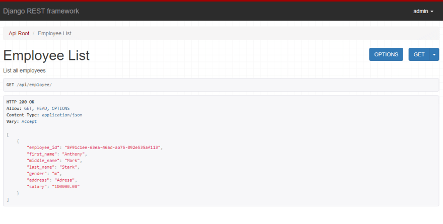 Build The Rest Api Using Python Django Part 4 🐍 Dev Community