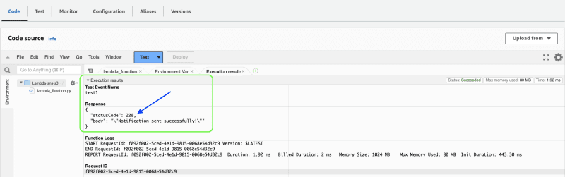 Automating S3 File Upload Email Notifications with AWS Lambda and SNS ... Automating S3 File Upload Email Notifications with AWS Lambda and SNS ...