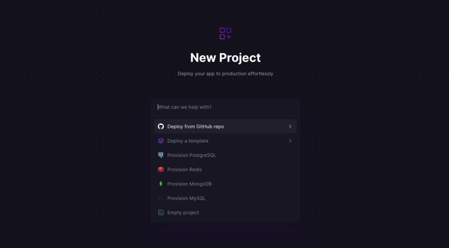 Deploy Nest Js applications to Railway.app - DEV Community Deploy Nest Js applications to Railway.app - DEV Community