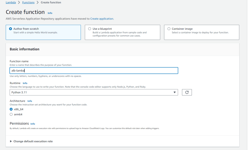 Triggering Lambda function with Application Load Balancer - DEV Community Triggering Lambda function with Application Load Balancer - DEV Community