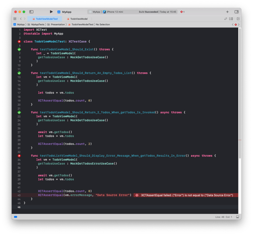 Getting started with TDD: Swift Unit Testing - DEV Community Getting started with TDD: Swift Unit Testing - DEV Community