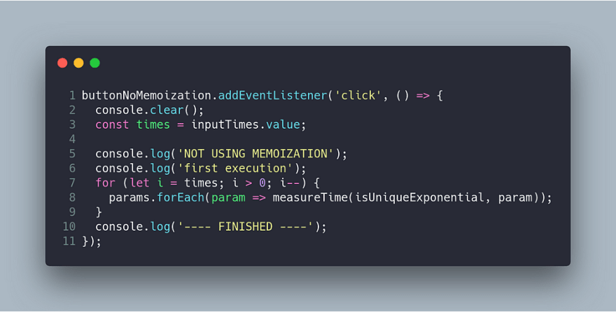 Understanding Javascript Typescript Memoization Dev Community