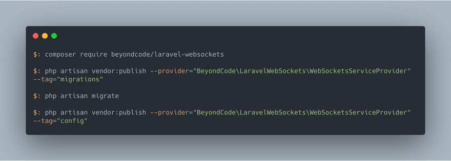 使用 laravel-websockets 为你的 Laravel 和 Vue 应用程序添加实时更新_laravel_weixin ... 使用 laravel-websockets 为你的 Laravel 和 Vue 应用程序添加实时更新_laravel_weixin ...