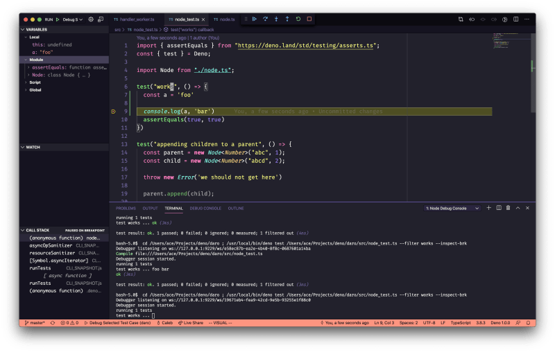 Debugging Deno Projects in VSCode. - DEV Community Debugging Deno Projects in VSCode. - DEV Community