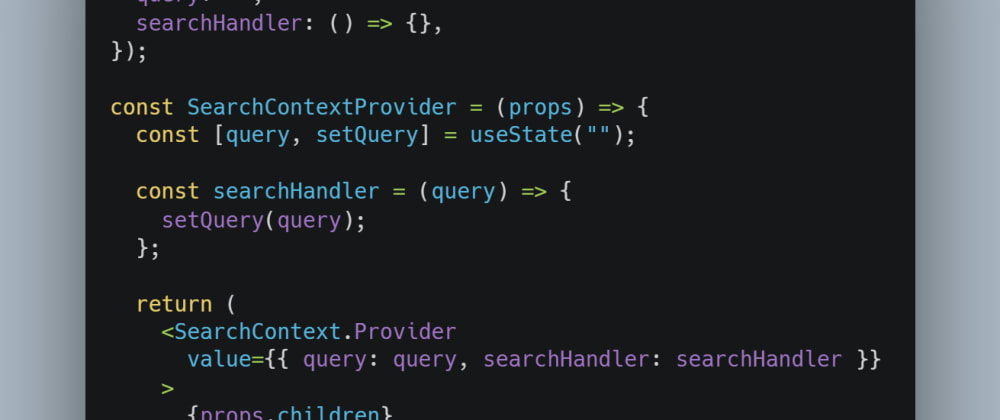 Using React Context Api Like A Pro Dev Community