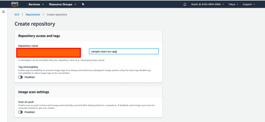 Deploying A Sample React App To Ecs Dev Community