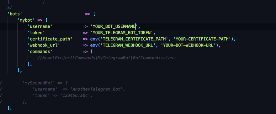 Telegram Bot With Laravel Framework Tutorial Dev Community