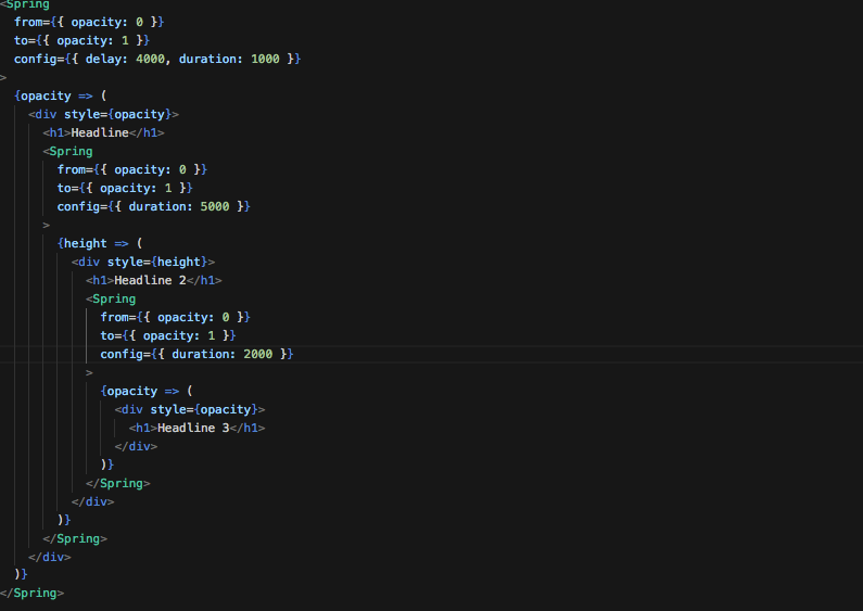 Fade In And Fade Out Animation With Spring And Transition React Hooks Dev Community