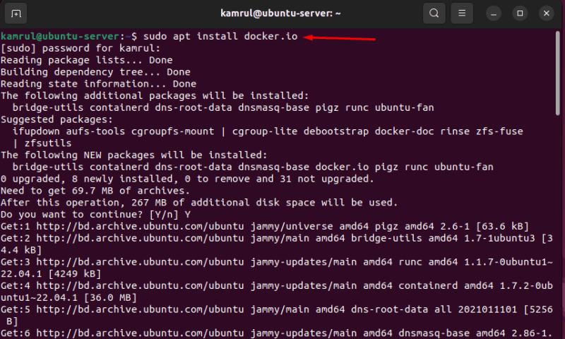 How To Install Docker Create Container Start Container Stop Container Delete Container In