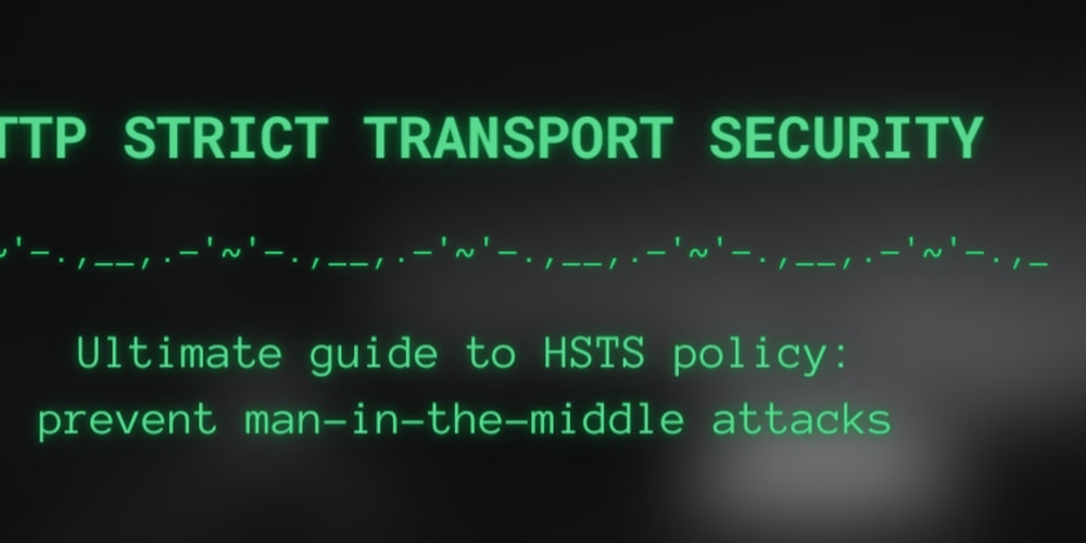 Ultimate guide to HTTP Strict Transport Security (HSTS) - DEV Community Ultimate guide to HTTP Strict Transport Security (HSTS) - DEV Community