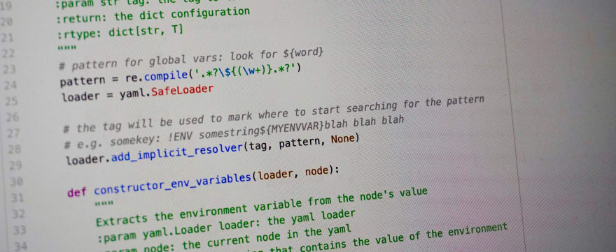Python Yaml Configuration With Environment Variables Parsing Dev