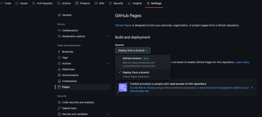 Deploy Nextjs App To Github Pages With Github Actions Dev Community