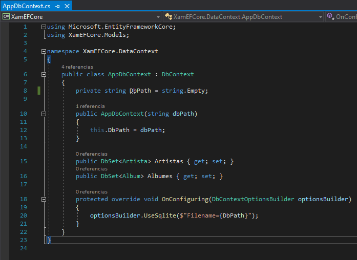 Xamarin Forms Y Entity Framework Core Sqlite Persistencia Y Acceso A Datos Locales En