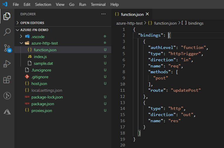 Creating Serverless Rest Api With Azure Functions Using Nodejs Trigger Dev Community
