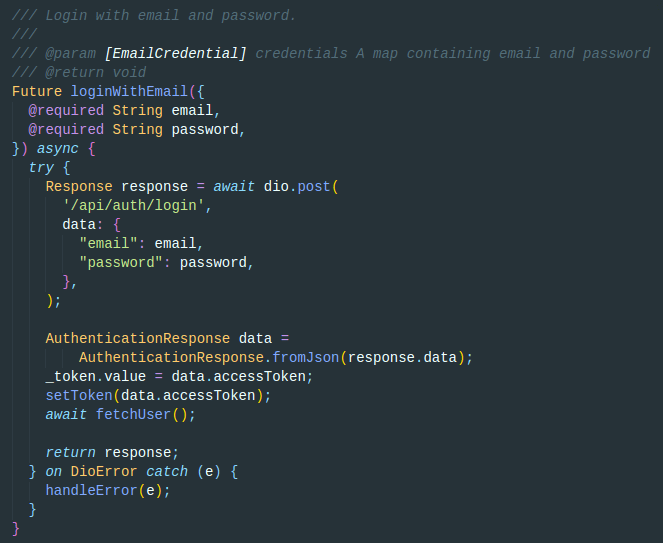 Authentication System In Flutter With Laravel Passport Stacked State Management Dev Community