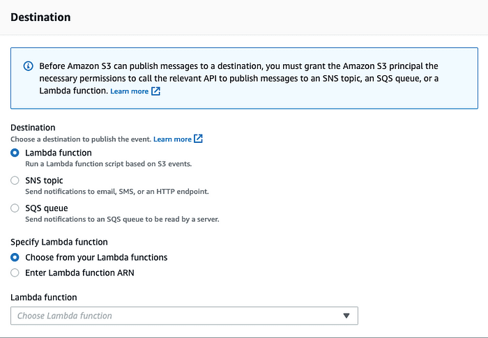 How to Configure AWS S3 Event Notification with Lambda - DEV Community How to Configure AWS S3 Event Notification with Lambda - DEV Community