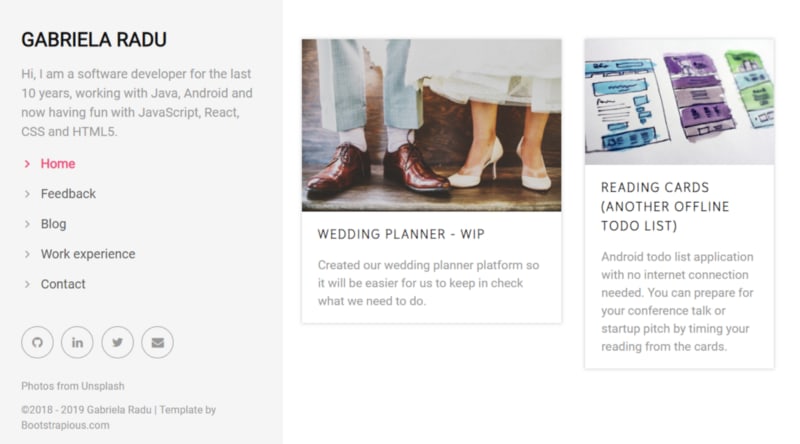 Integrate A Bootstrap Html Template In Your React Js App Dev Community