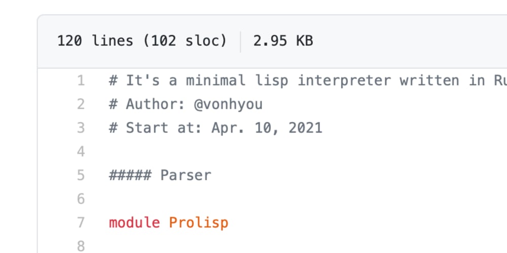 16++ Build your own lisp github trending on 2021 16++ Build your own lisp github trending on 2021