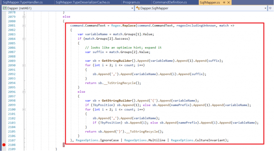 Trace Dapper Source Code The Underlying Logic Of Parameterization Dev Community