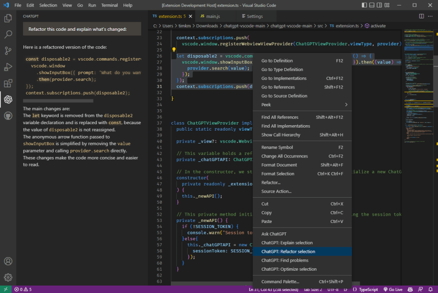 Devops Bulletin 81 Chatgpt Extension For Vscode Dev Community
