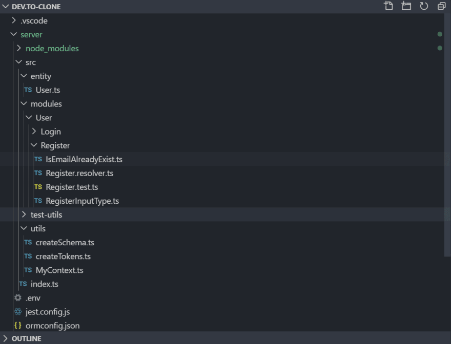 Devto Clone Using React Node Via Typescript Typegraphql And Typeorm Backend Part 1 Dev Community