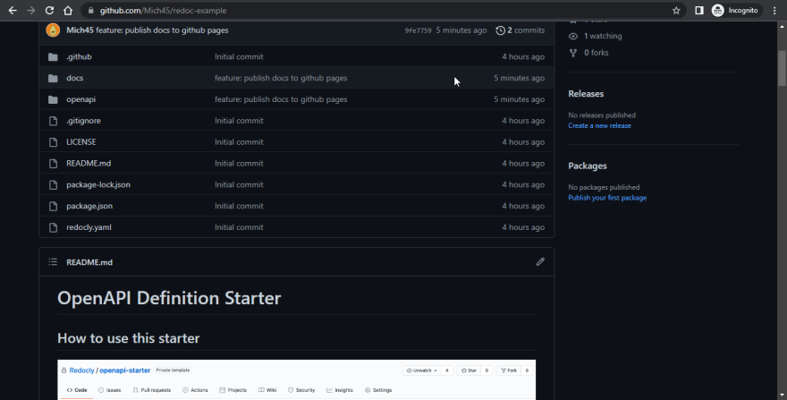 A Guide To Creating Api Documentation With Redoc And Github Pages Dev Community