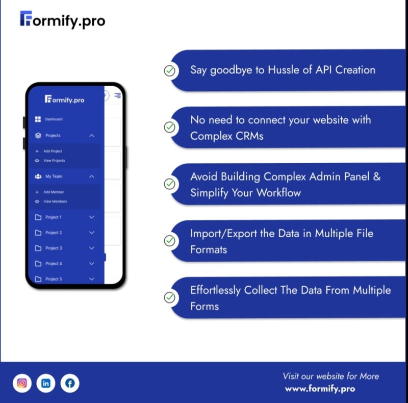 Collect & Store form data without Integrating Backend - DEV Community