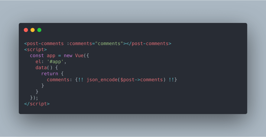 Four Ways To Pass Data From Laravel To Vue Dev Community