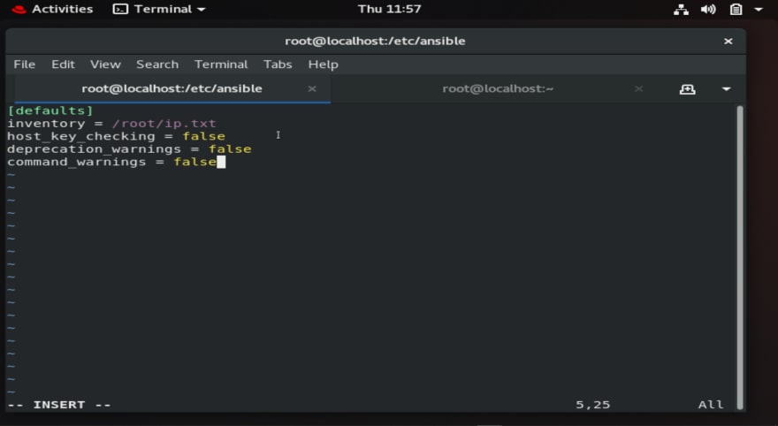 Apache Webserver Configuration In Docker Using Ansible Dev Community