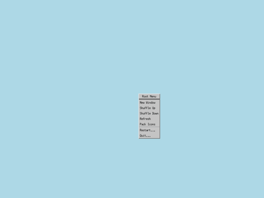 Yes, Red Hat Enterprise Linux has a minimal window manager called ...
