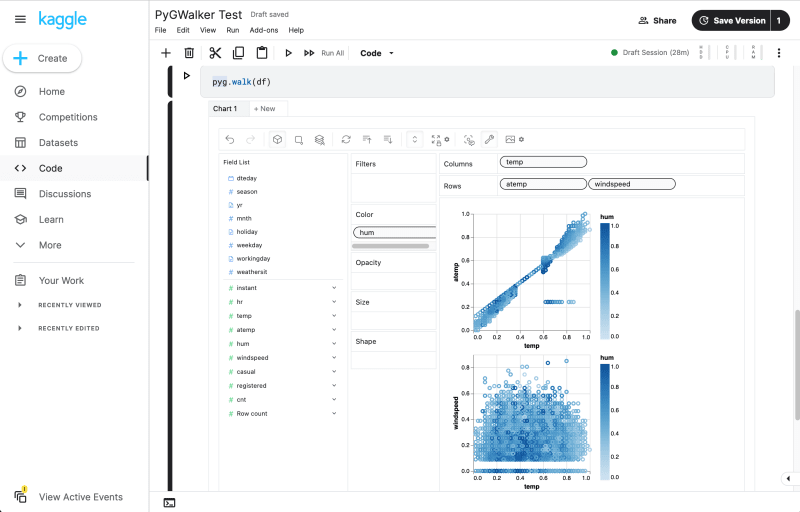 Pygwalker A Python Library For Exploratory Data Analysis With