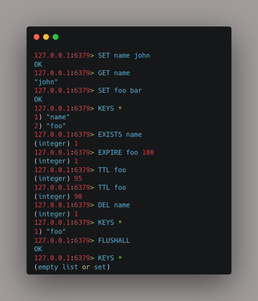 Getting Started With Redis And Its Data Types On Redis Cli Dev Community