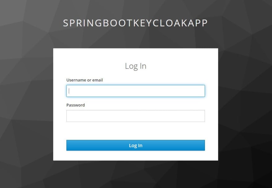 How To Use Keycloak With A Spring Boot Application Dev Community