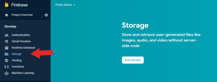 Introduction To Firebase Storage 1 Uploading Files Dev Community