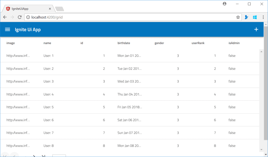Develop A Cross Platform Application By Angular And Ignite Ui For Angular Part 2 Dev Community